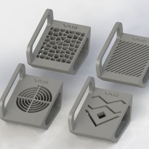 💻 Laptop Stand・Free 3D File for ・Cults