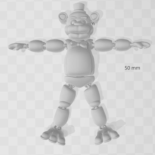 🎃 FIVE NIGHTS AT FREDDY'S FLEXY PRINT IN PLACE HALLOWEEN・ STL File for ...