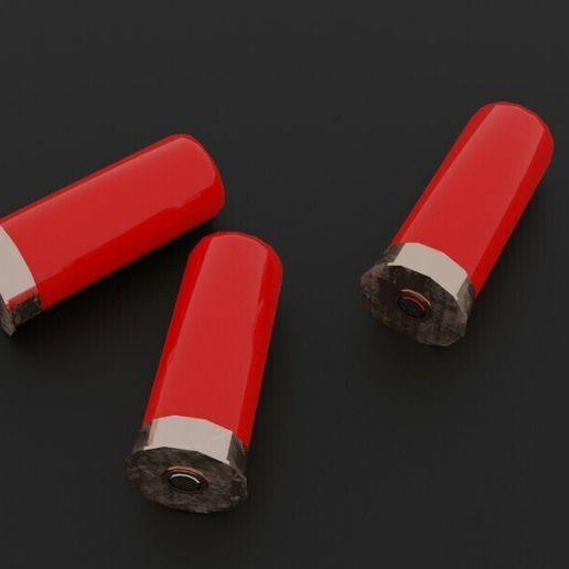3D file Shotgun Shells 3D Model 🔫 ・Model to download and 3D print・Cults