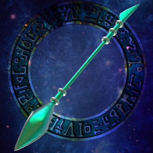 STL file Dark Wizard Baculo - Yugioh 3D Print STL 🖨️ ・3D printable ...
