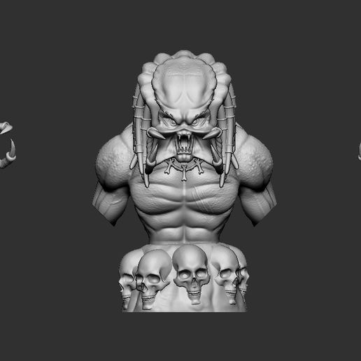🗿 Predator・ STL File for 3D printing・Cults