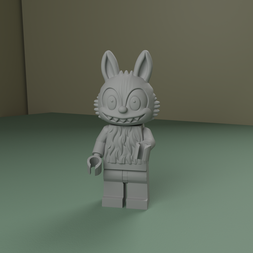 🎨 Lego Labubu・ STL File for 3D printing・Cults