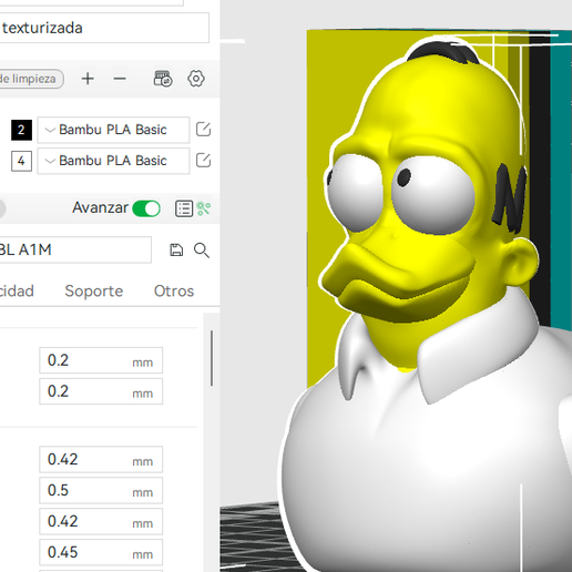STL file Rubber duck-Homero Simpson 🦆 (3MF)・3D printable model to ...