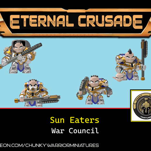 ☀️ XII Legion: Sun Eaters・ 3D File for 3D printing・Cults
