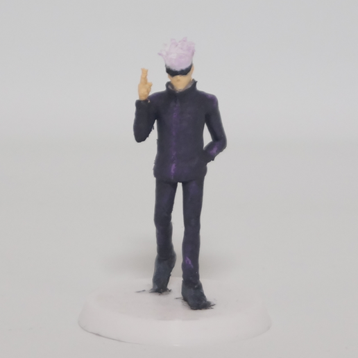 🎲 Mini Gojo Satoru FDM Print・Free STL File for ・Cults
