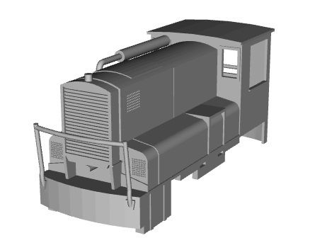 🪐 Guinness Brewery Hibberd Planet Narrow Gauge loco 1/87 scale・ 3D File ...