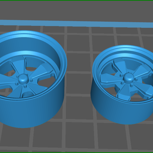 👽 american racing 5 spoke pro touring wheels・ STL File for 3D printing ...