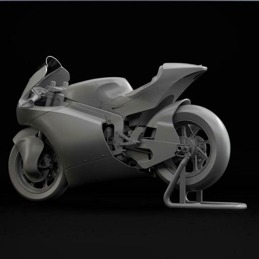 🏍️ KALEX MOTO2 SCALE MODEL 1:12・ STL File for 3D printing・Cults