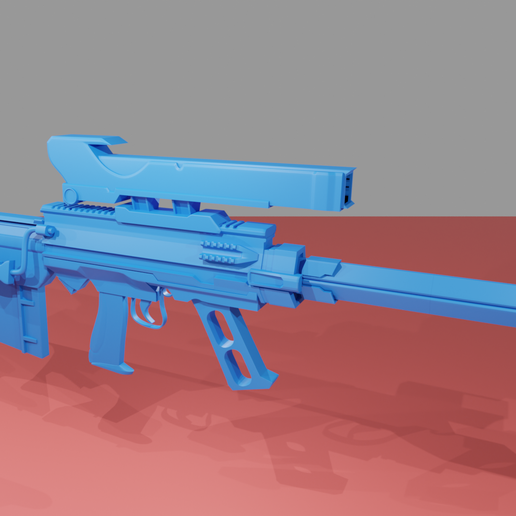 OBJ file RedHood Nikke gun 🔫 ・3D printing idea to download・Cults