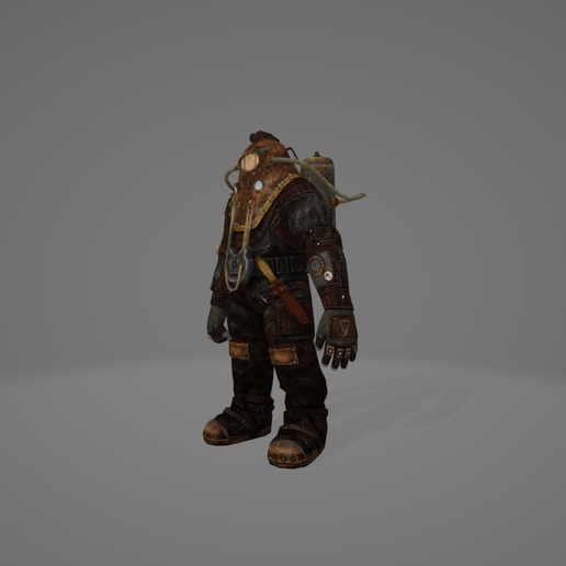 ♾️ BIOSHOCK SUBJECT DELTA・ STL File for 3D printing・Cults