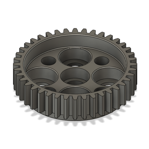🚗 FG 1/5 Car Spur Gear 40T・ STEP File for 3D printing・Cults
