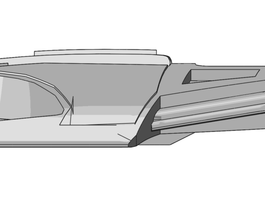 🖖 Klingon K-3 Kalath Gunboat・Free STL File for ・Cults