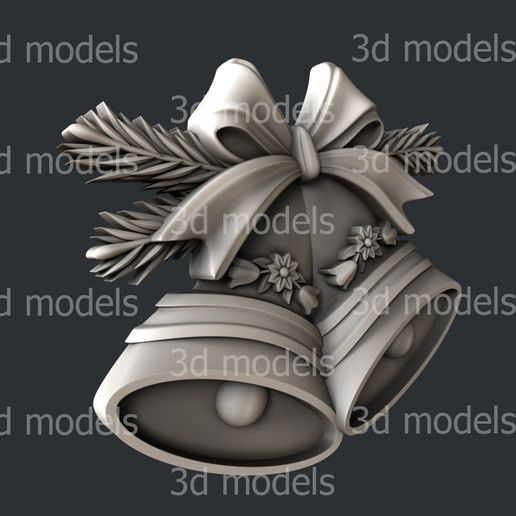 🔔 Bell・ STL File for 3D printing・Cults