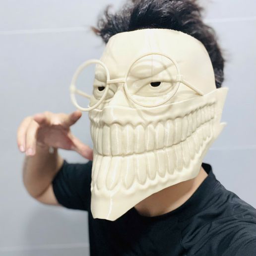👨‍🎨 Dandadan Okarun High Quality Mask - Anime Cosplay・3D Print with the ...