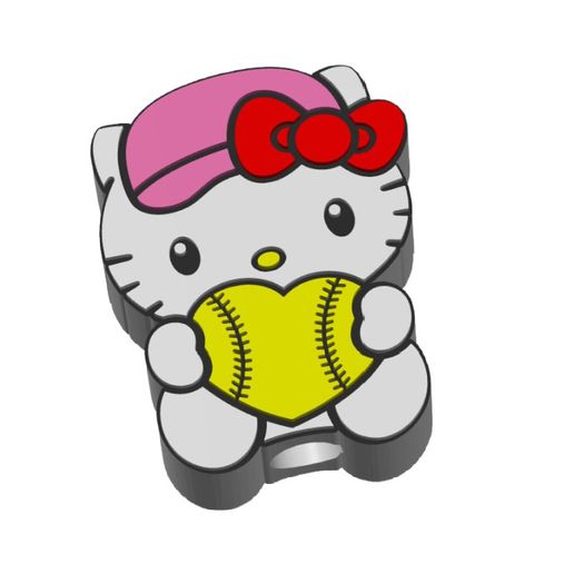 📱 HK Baseball/Softball Straw topper 2 sizes 2 versions 3MF Files ...