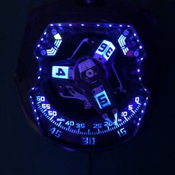 3D printed 220 Clock Model・Cults