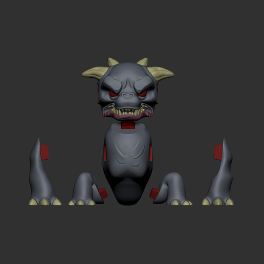 STL file Terror Dog 🐕 ・Model to download and 3D print・Cults