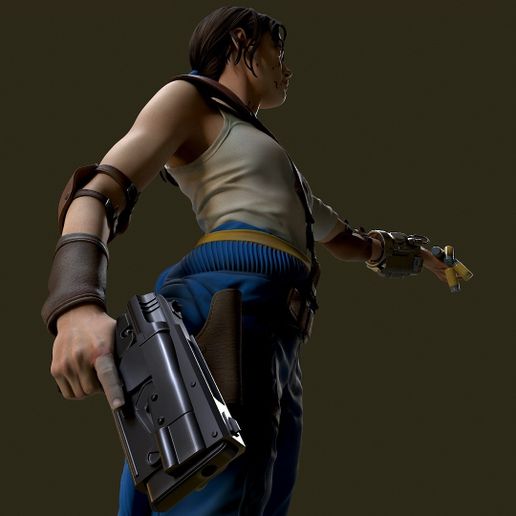 🎨 Lucy from Fallout・ OBJ File for 3D printing・Cults