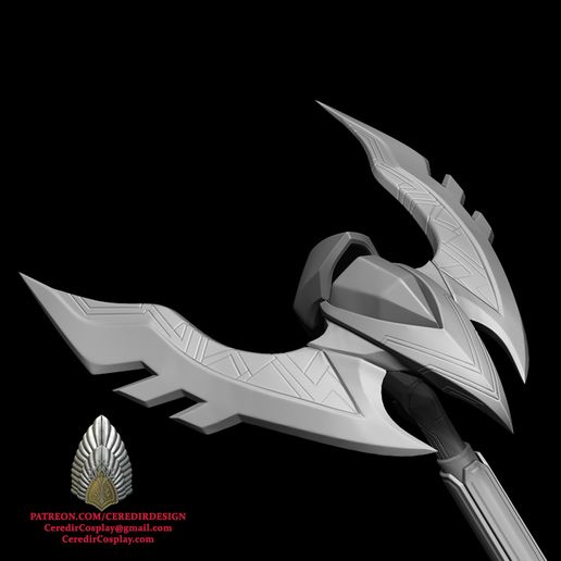 🦾 Marvel Rivals Adam Warlock Staff 3D DIGITAL DOWNLOAD・ 3D File for 3D ...