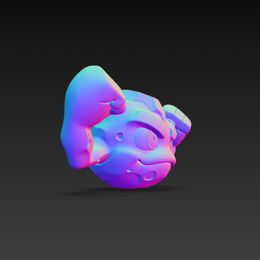 🐉 Geodude pokemon・ STL File for 3D printing・Cults