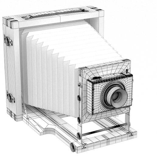 📷 Victorian Camera・ 3D File for 3D printing・Cults