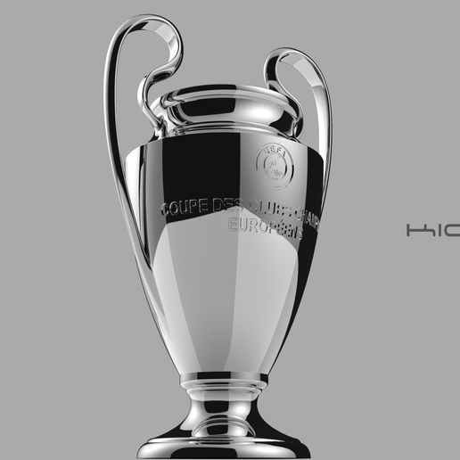 🏈 Champion League Cup・ STL File for 3D printing・Cults