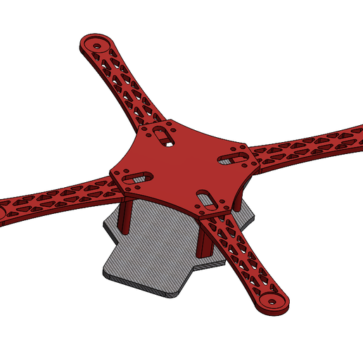 quadcopter design solidworks
