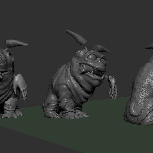 🆕 little zuul NEW VERSION・ STL File for 3D printing・Cults