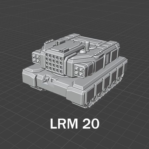 🪖 Battletech Bulldog medium tank proxy・ STL File for 3D printing・Cults
