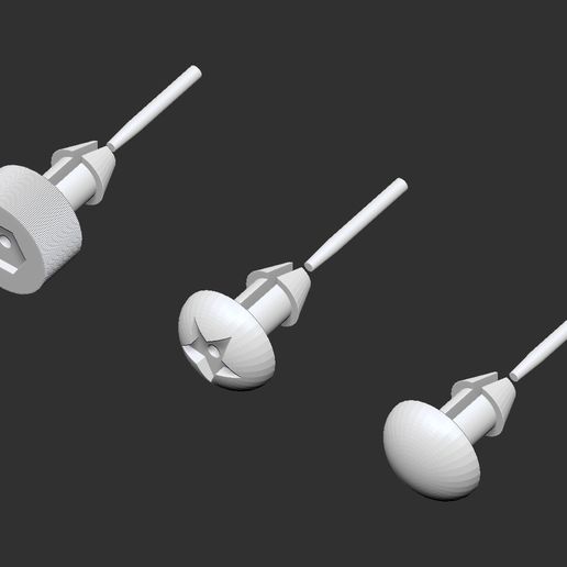 💍 pUSH pINS・Free STL File for 3D printing・Cults