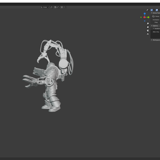 ⚔ Firstborn Battlesmith・Free STL File for ・Cults
