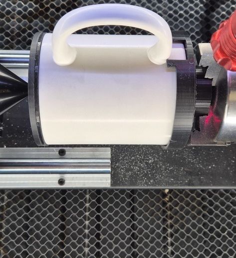 Free 3D file Rotating device for rotating axis to engrave cups CO2 ...