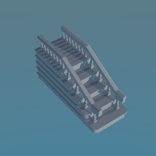 🪜 3D Staircase STL Model・ STL File for 3D printing・Cults