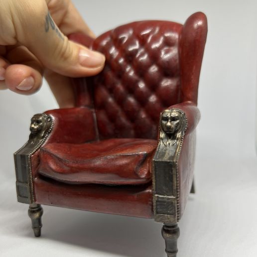 🪑 Morpheus Chair from The Matrix・Free STL File for 3D printing・Cults