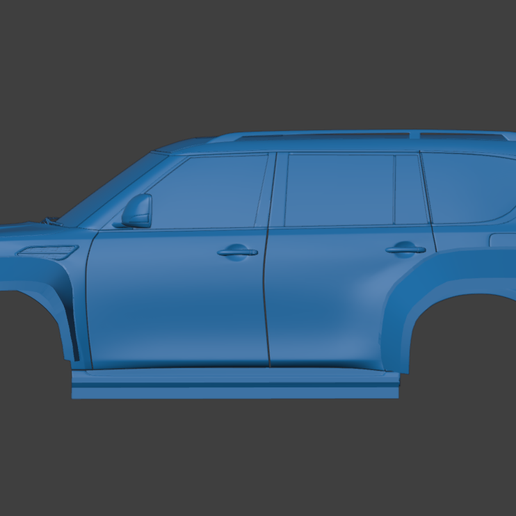 STL file RC BODY 1/10 NISSAN PATROL NISMO WIDEBODY 2018 3D PRINT STL 🚗 ...