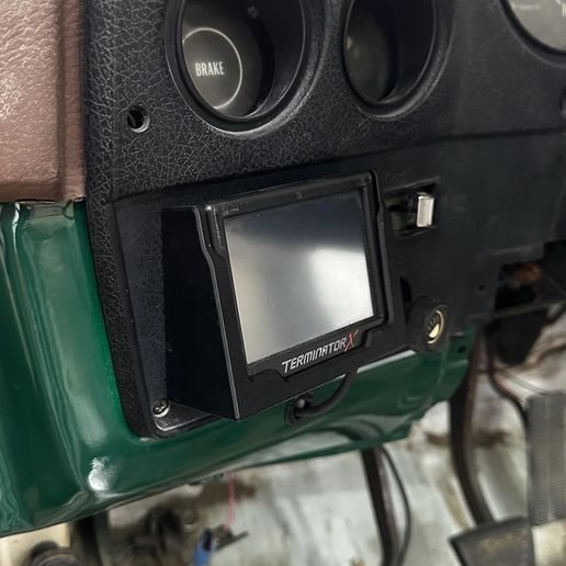 💭 Holley Terminator X 3.5" display mount・ STL File for 3D printing・Cults
