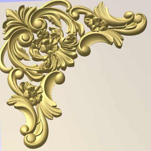 🪑 3D Corner | STL corner | Carving files・ STL File for 3D printing and ...