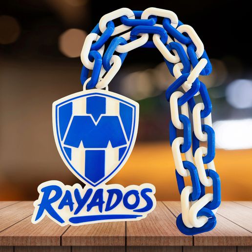 🇲🇽 RAYADOS DE MONTERREY CHAIN・ STL File for 3D printing・Cults