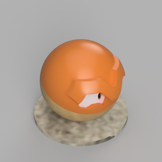 STL file Pokemon 0100 Voltorb Hisuian 🐉 ・3D printer model to download・Cults