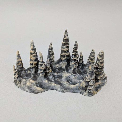 🎲 28mm Stalagmites・Free STL File for ・Cults