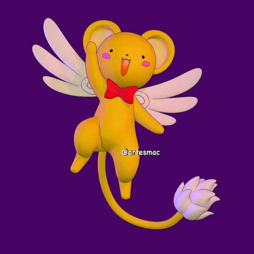 OBJ file Kero 3D print STL - Cardcaptor Sakura 🐉 ・3D printable design to download・Cults
