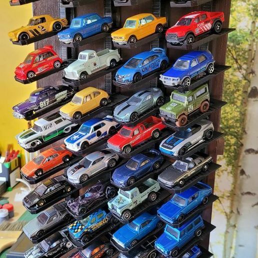 🚗 Wall Car Stand・Free 3D File for ・Cults