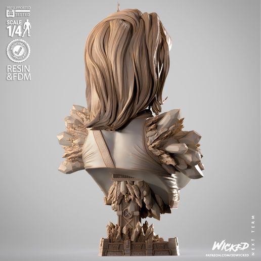 👤 WICKED MARVEL BLINK PORTRAIT BUST: TESTED AND READY FOR 3D PRINTING ...