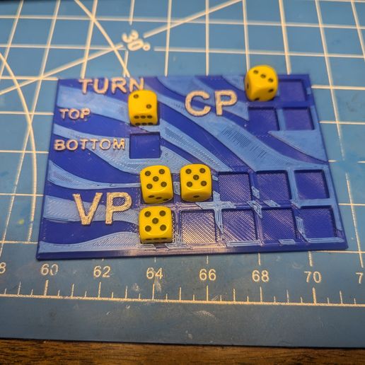STL file (Commercial) Wargame Score Tracker 🔨 ・3D printing idea to ...