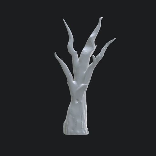 Free STL file oak tree armature for modelling and diorama 🌳 ・Template ...