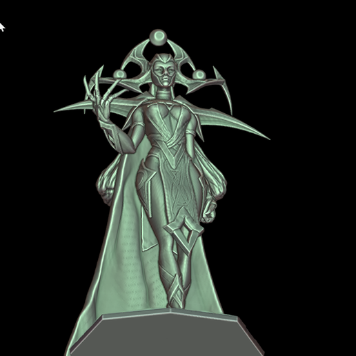 🎁 Figurine Hela Empress of Cosmos Costume Marvel Rivals Custom Figurine ...