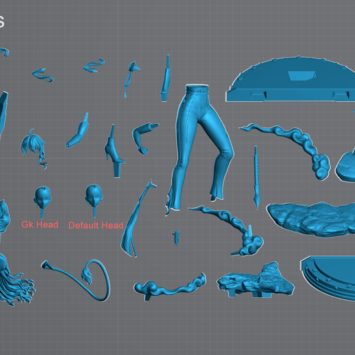 🌊 Zani 2ndform - Wuthering Waves Game Figure For 3D Printing・ 3D File ...