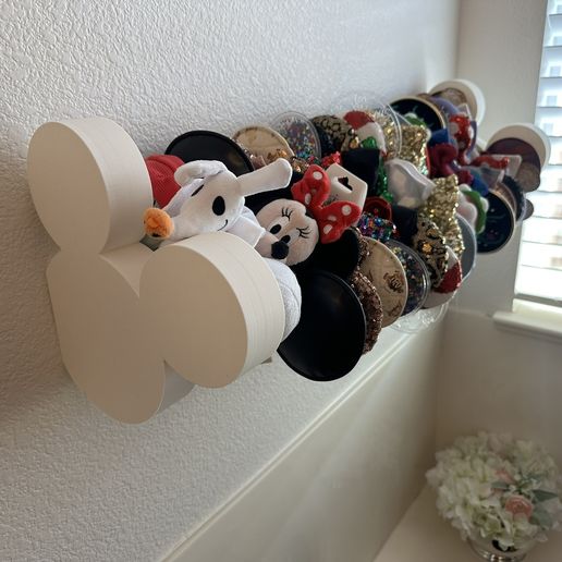 👂 Disney Ear Holder Rack・ STL File for 3D printing・Cults