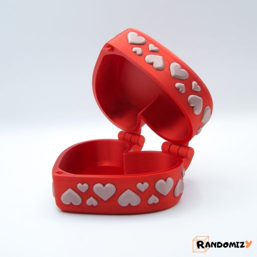 💜 Heart Shaped Box (Snap)・ 3D File for 3D printing・Cults