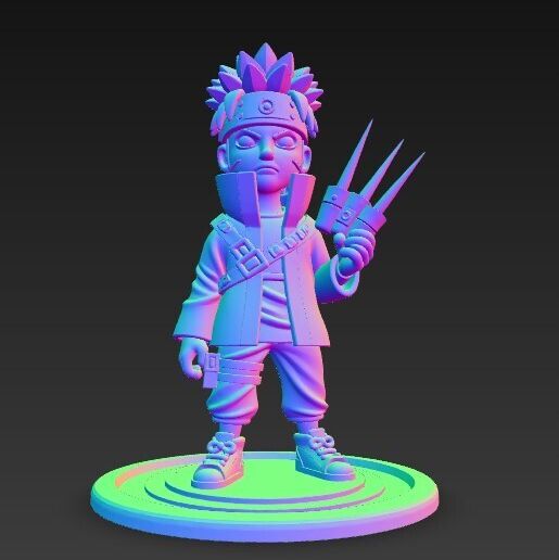 🥷 Brave Ninja Hero Figure・ STL File for 3D printing・Cults